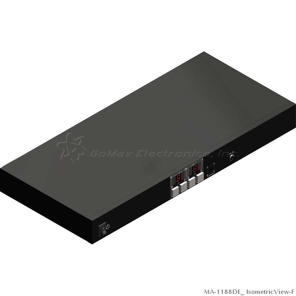 8x8 DVI matrix switcher | GoMax Electronics, Inc.