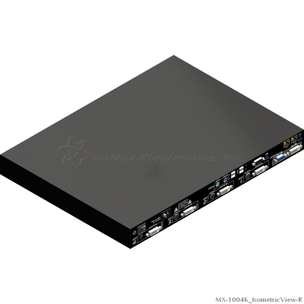Quad-view video processor with KVM | GoMax Electronics, Inc.