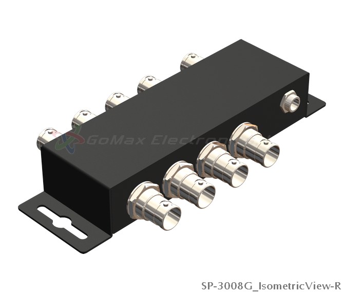 1x8 3G/HD/SD-SDI Distribution Amplifier with Reclocking | GoMax ...